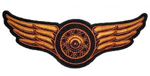 Winged Wheel Embroidered Biker Patch – Leather Supreme