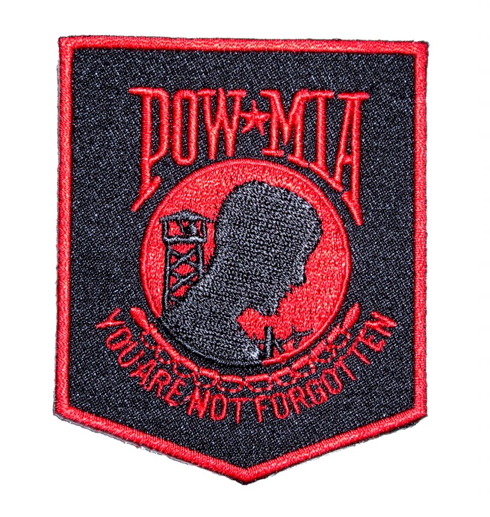 POW MIA You Are Not Forgotten Patch – Leather Supreme