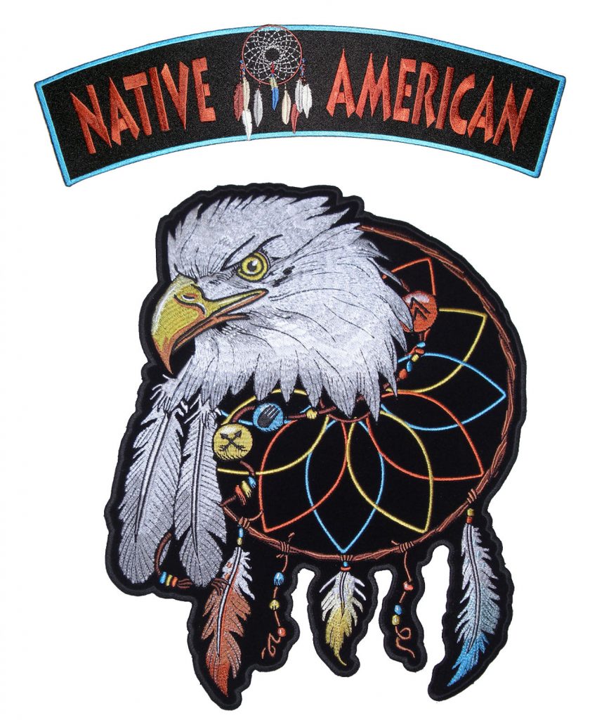 Native American Rocker And Native American Eagle Dreamcatcher 2 PC ...